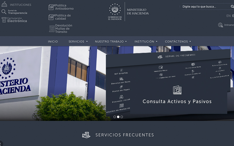 Ministerio de Hacienda publica activos y pasivos de funcionarios públicos
